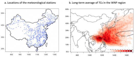 Statistical Prediction of Typhoon-Induced Rainfall over China Using ...