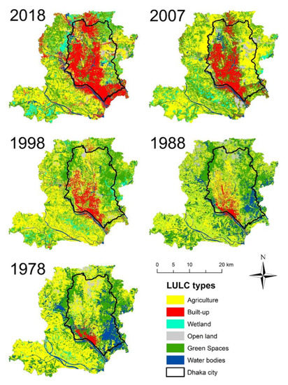 Decadal Urban Land Use/Land Cover Changes and Its Impact on Surface ...