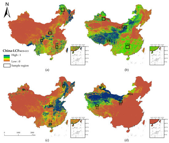 China’s Land Cover Fraction Change during 2001–2015 Based on Remote ...