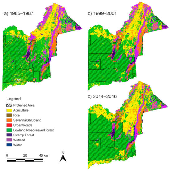 Tropical Forest and Wetland Losses and the Role of Protected Areas in ...