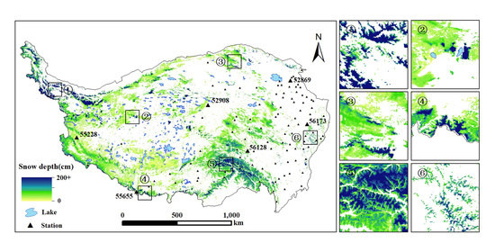 Remote Sensing | Free Full-Text | Reconstruction of Snow Depth Data at ...