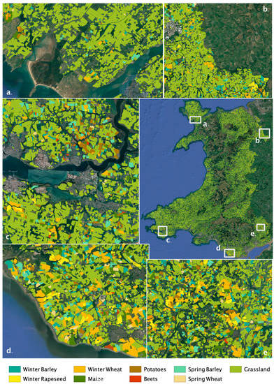 National Crop Mapping Using Sentinel-1 Time Series: A Knowledge-Based Descriptive Algorithm