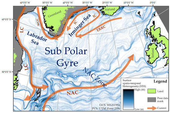 Ocean-Surface Heterogeneity Mapping (OHMA) to Identify Regions of Change