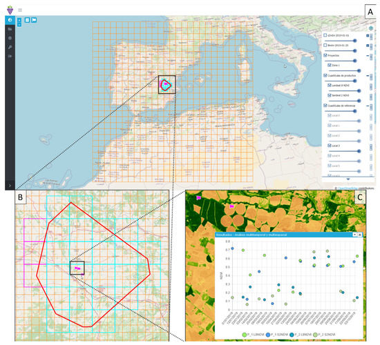 Design of a Local Nested Grid for the Optimal Combined Use of Landsat 8 ...