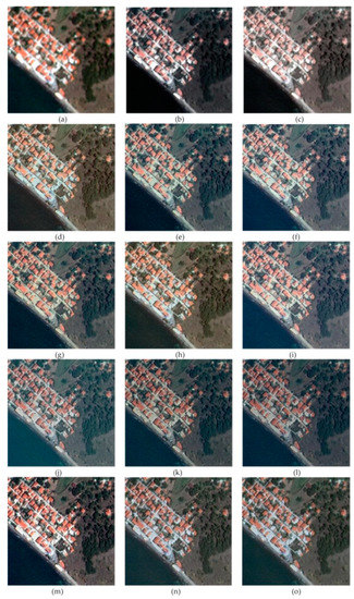 Automation of Pan-Sharpening Methods for Pléiades Images Using GIS Basic Functions