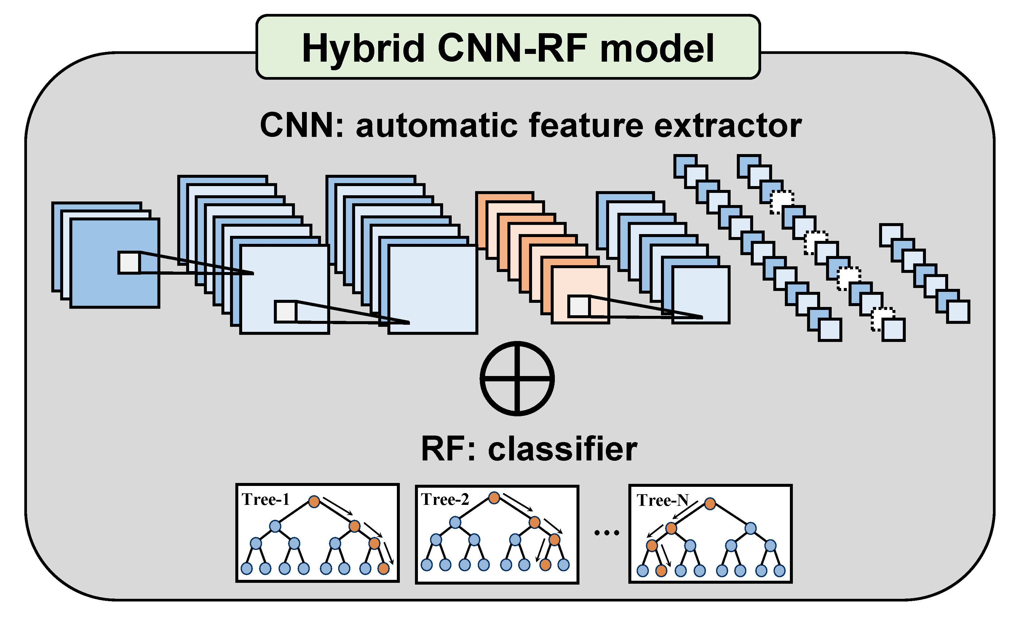 Remote Sensing | Free Full-Text | Potential of Hybrid CNN-RF Model for ...
