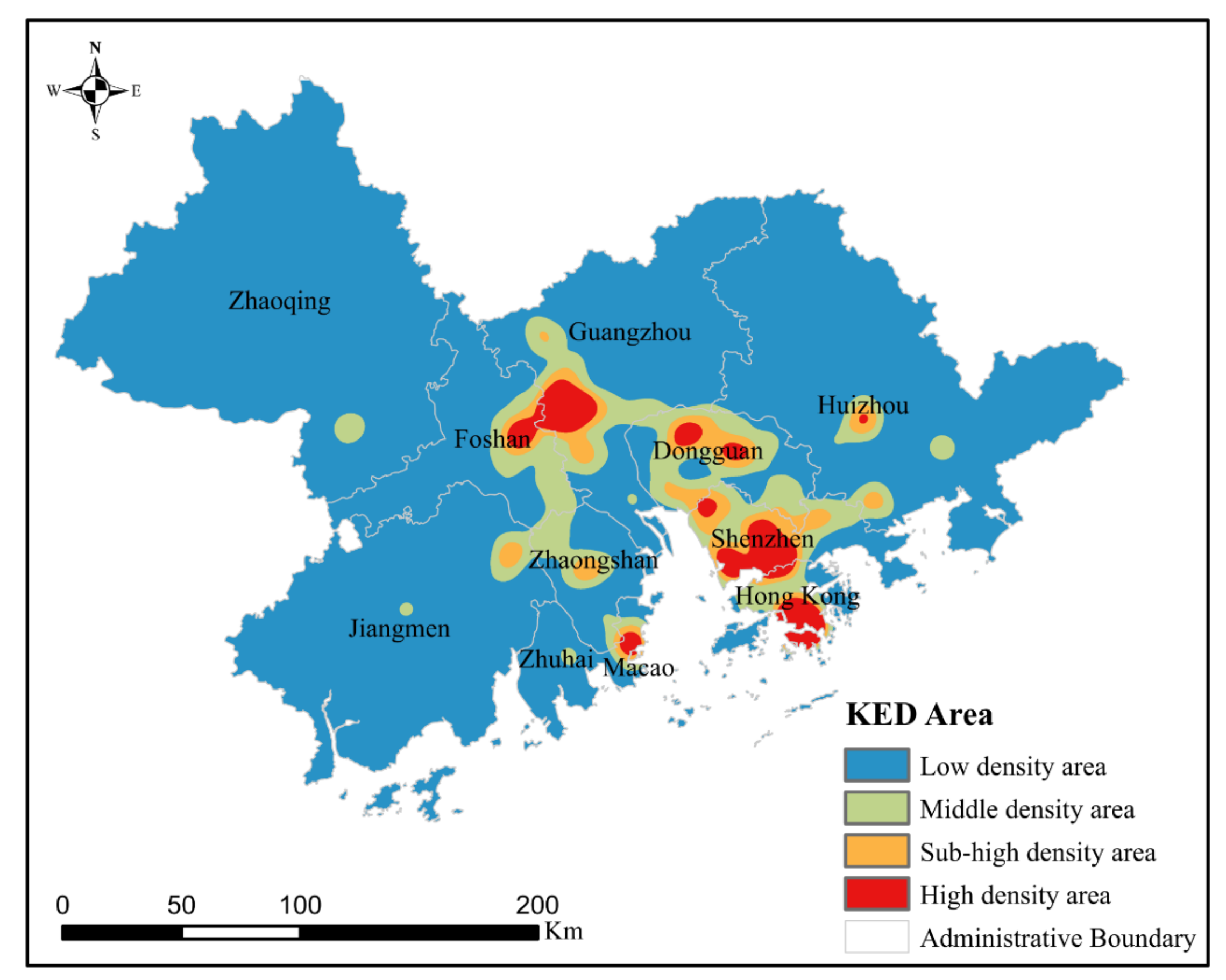 Delineation of Urban Agglomeration Boundary Based on Multisource Big ...