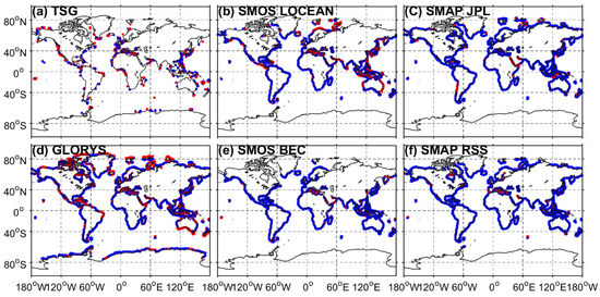 Global Analysis of Coastal Gradients of Sea Surface Salinity