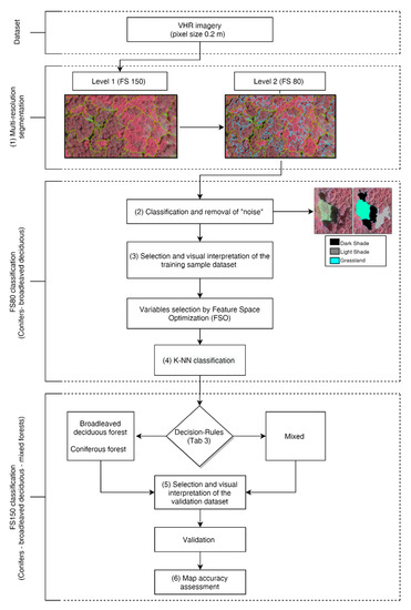 Object Oriented Classification For Mapping Mixed And Pure Forest Stands Using Very High