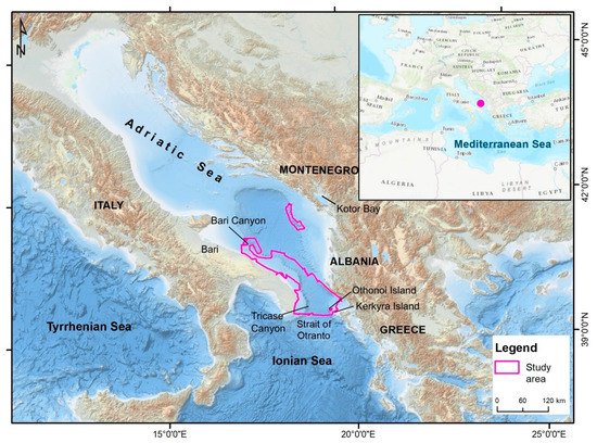 Benthic Habitat Map of the Southern Adriatic Sea (Mediterranean Sea ...