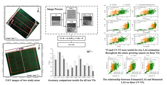 Remote Sensing | Free Full-Text | Combining Spectral and Texture Features of UAV Images for the ...