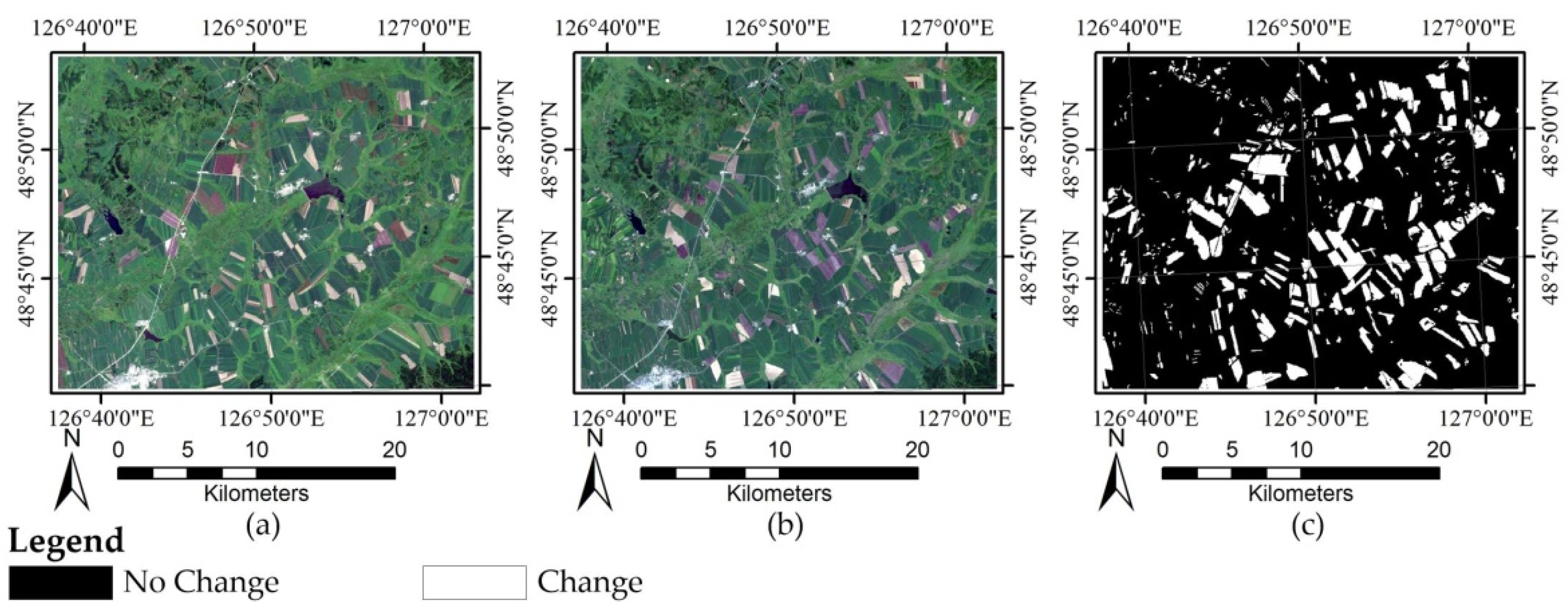 Unsupervised Change Detection Using Fuzzy Topology-Based Majority Voting