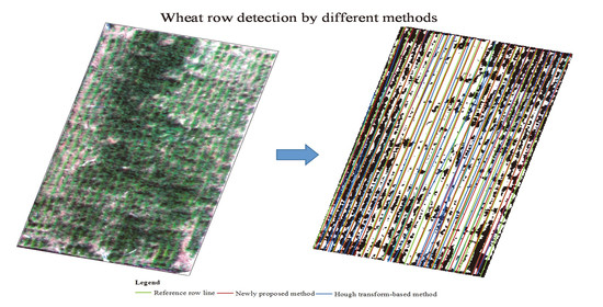 Remote Sensing Free Full Text A New Method For Crop Row Detection Using Unmanned Aerial