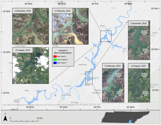 Remote Sensing of Turbidity in the Tennessee River Using Landsat 8 ...