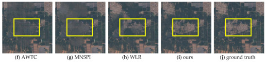 Sentinel-2 Cloud Removal Considering Ground Changes by Fusing ...