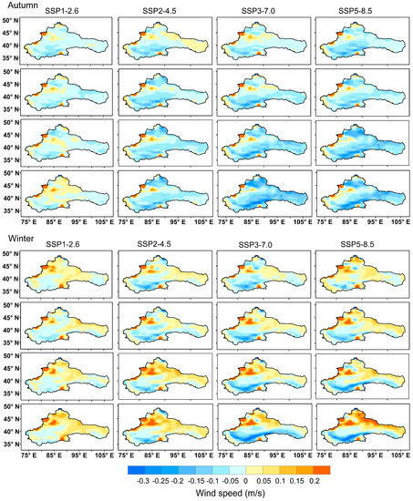 Remote Sensing | Free Full-Text | Evaluation and Projection of Wind ...