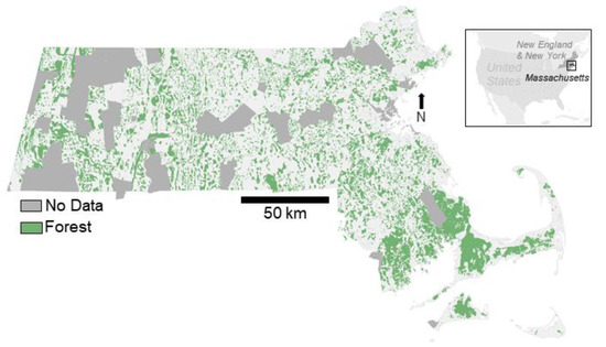 Estimating Historically Cleared and Forested Land in Massachusetts, USA ...
