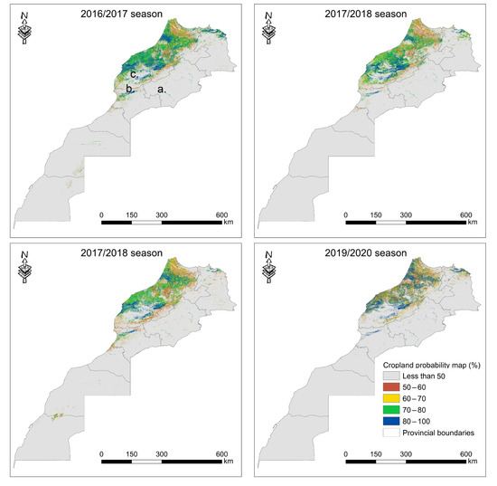 National-Scale Cropland Mapping Based on Phenological Metrics ...