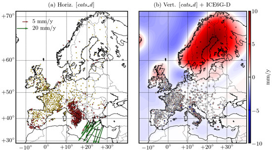 Analysis of GNSS Displacements in Europe and Their Comparison with ...