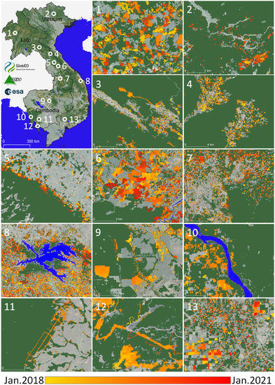 Continuous Detection of Forest Loss in Vietnam, Laos, and Cambodia ...