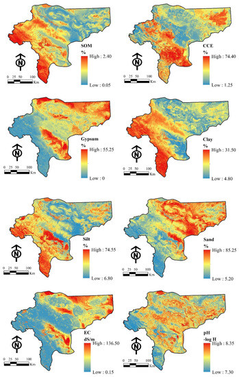 A Comparison of Model Averaging Techniques to Predict the Spatial Distribution of Soil Properties