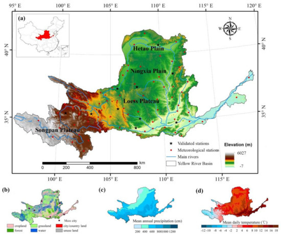 Effects of Climate Change on Vegetation Growth in the Yellow River ...