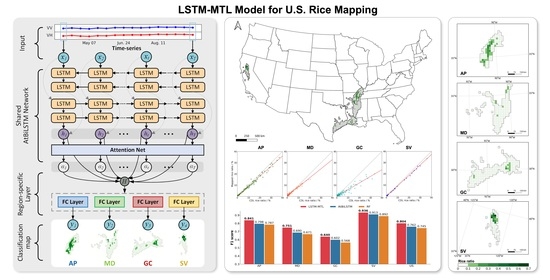 Remote Sensing Free Full Text Large Scale Rice Mapping Using Multi