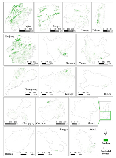 Bamboo Forest Mapping in China Using the Dense Landsat 8 Image Archive ...