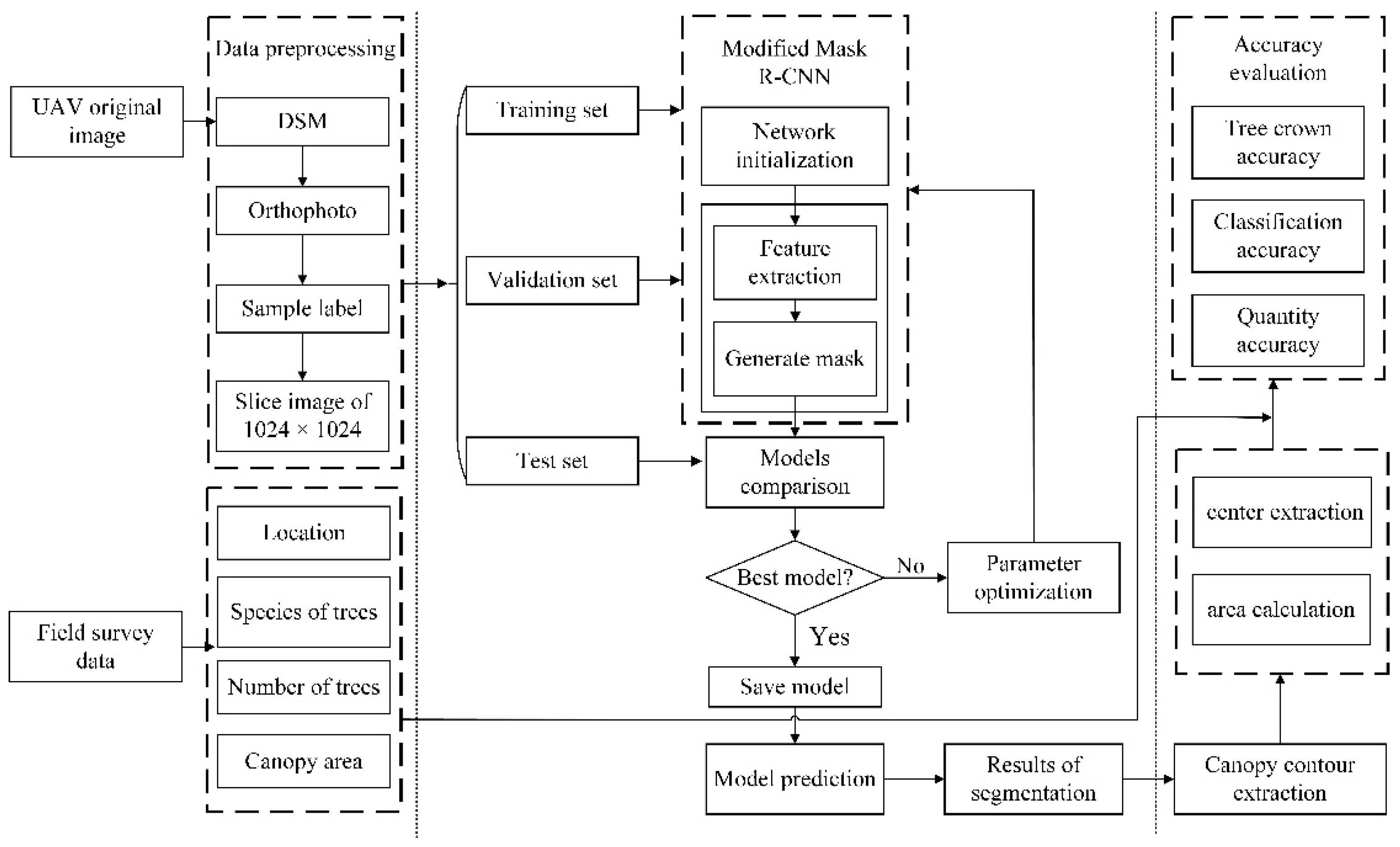 Multi-Species Individual Tree Segmentation and Identification Based on ...