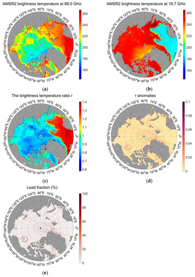 An Analysis of Arctic Sea Ice Leads Retrieved from AMSR-E/AMSR2