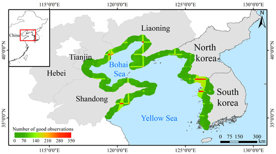 Mapping Tidal Flats of the Bohai and Yellow Seas Using Time Series ...
