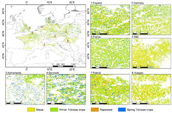 Developing High-Resolution Crop Maps for Major Crops in the European ...