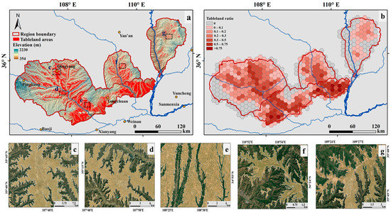 Large-Scale Detection of the Tableland Areas and Erosion-Vulnerable ...