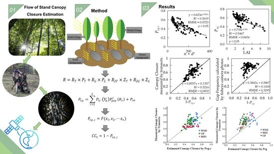 Remote Sensing Free Full Text Stand Canopy Closure Estimation In Planted Forests Using A