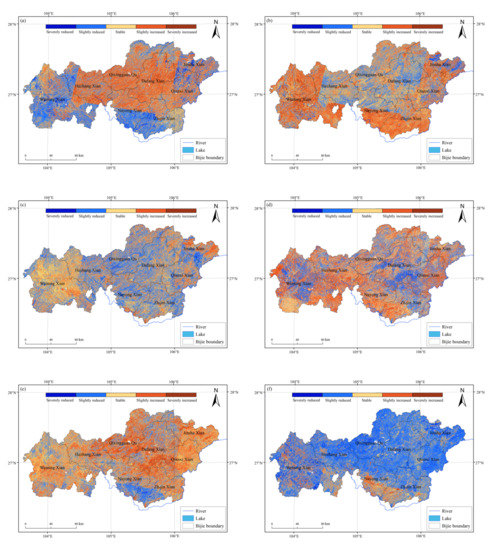 The Changes of Spatiotemporal Pattern of Rocky Desertification and Its ...