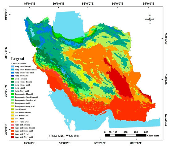 Mapping Climate Zones of Iran Using Hybrid Interpolation Methods