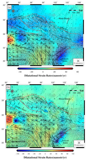 Strain Field Features and Three-Dimensional Crustal Deformations Constrained by Dense GRACE and ...