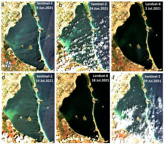 Use of the Sentinel-2 and Landsat-8 Satellites for Water Quality ...