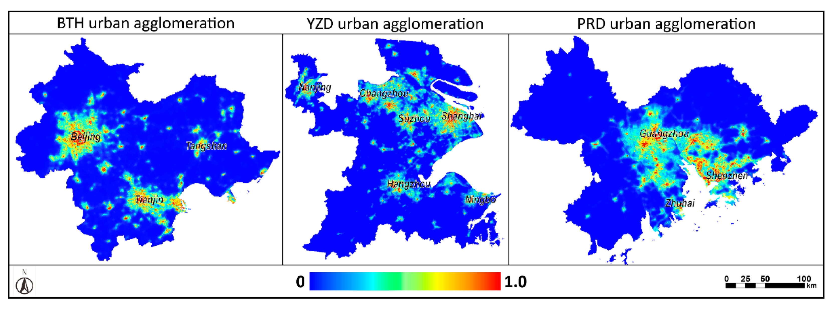 Using Multi-Source Geospatial Information to Reduce the Saturation Problem of DMSP/OLS Nighttime ...