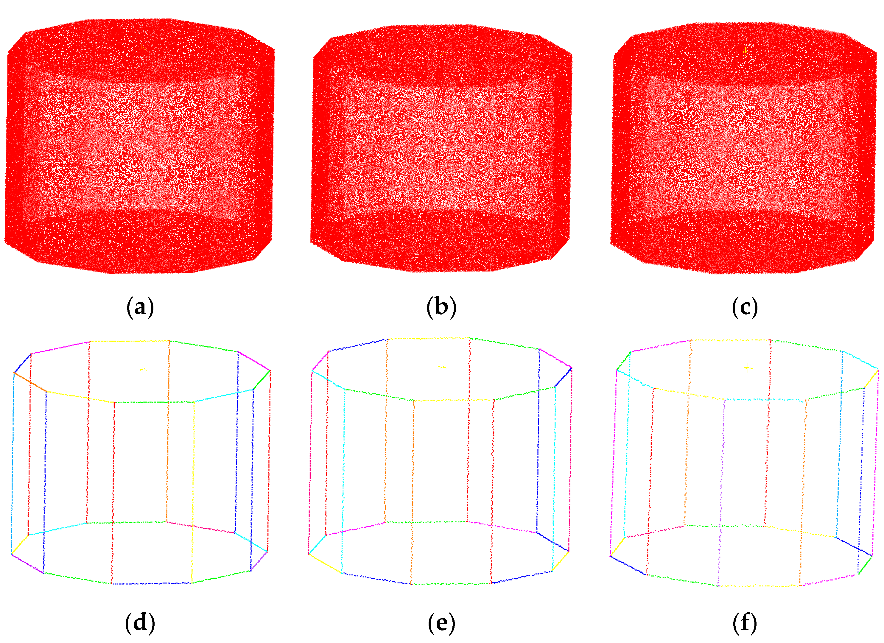 Robust Extraction of 3D Line Segment Features from Unorganized Building ...