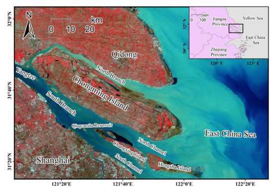 Shoreline Dynamics of Chongming Island and Driving Factor Analysis ...