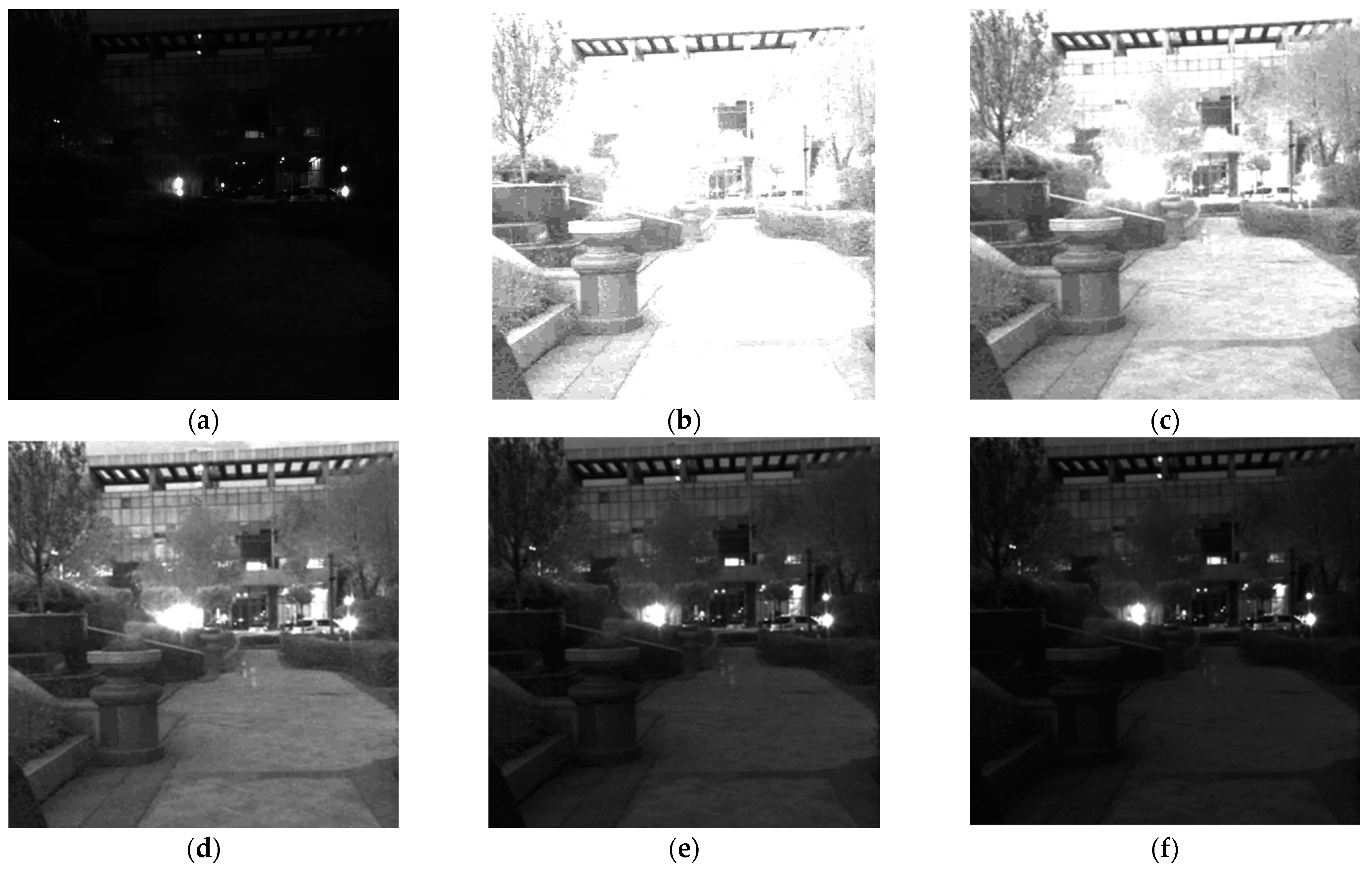 Enhancement and Noise Suppression of Single Low-Light Grayscale Images