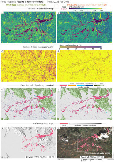 Satellite-Based Flood Mapping through Bayesian Inference from a Sentinel-1 SAR Datacube