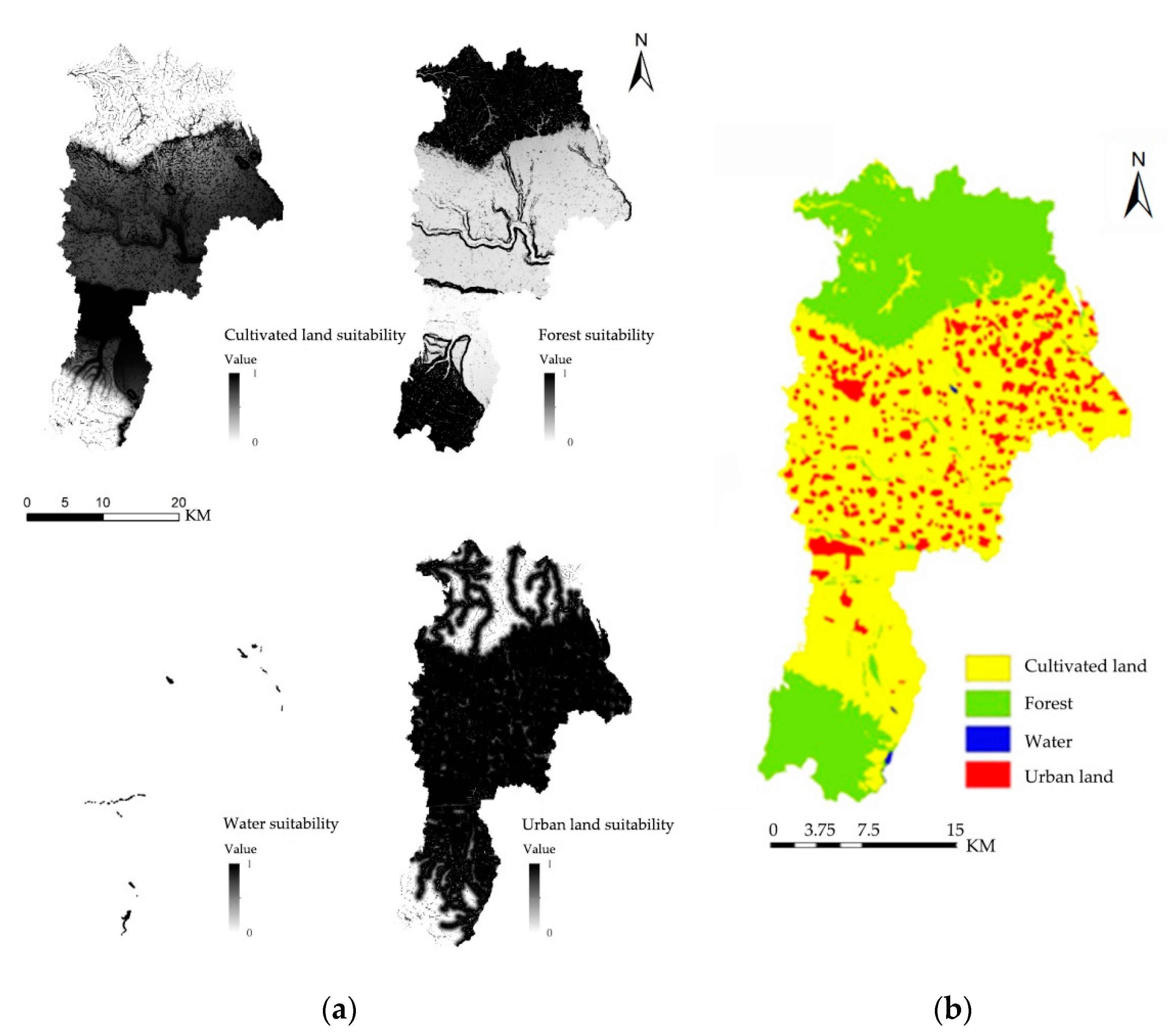 Land Use and Land Cover Changes and Prediction Based on Multi-Scenario ...