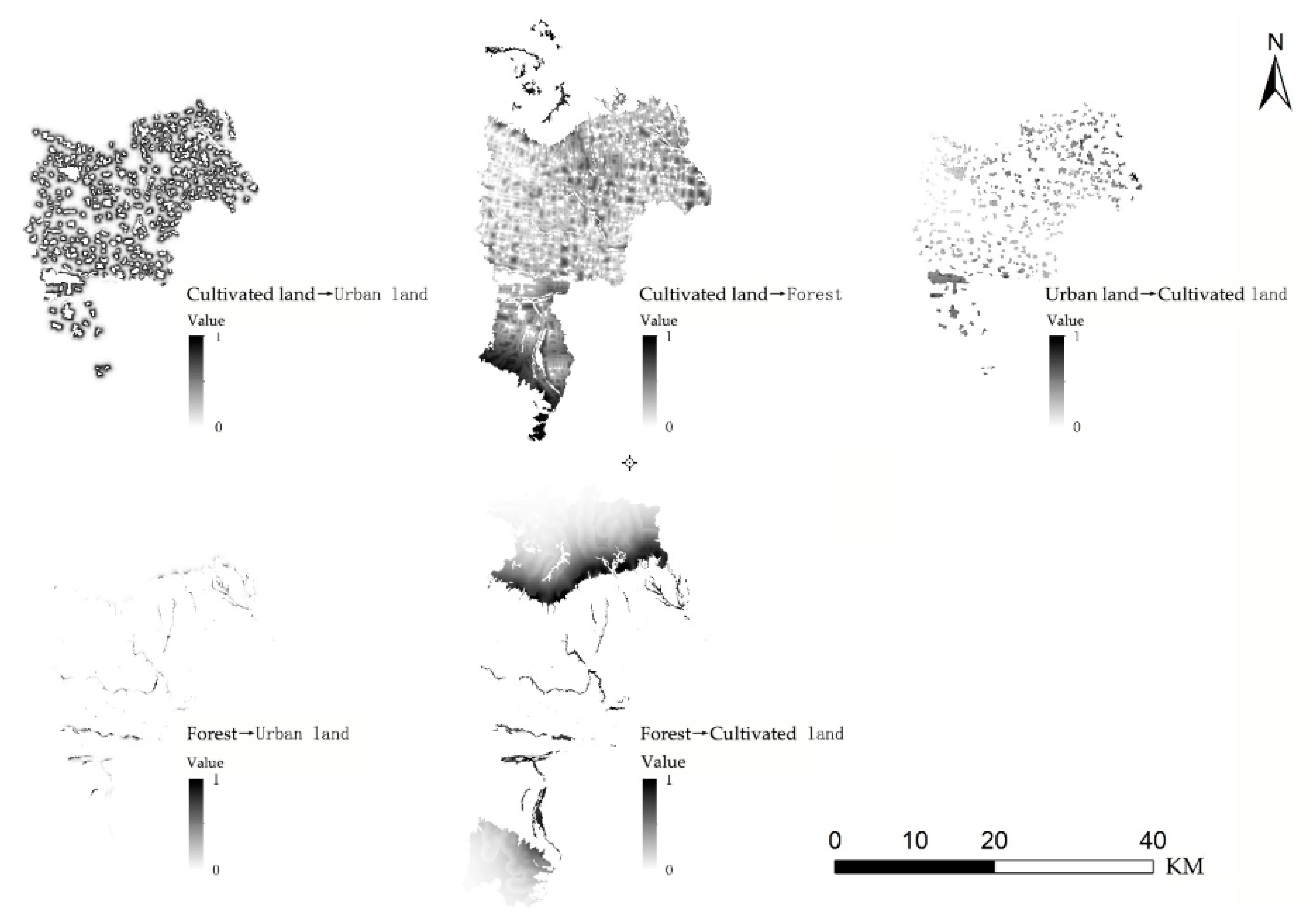 Land Use and Land Cover Changes and Prediction Based on Multi-Scenario ...
