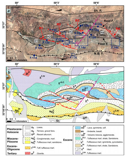 Remote Sensing | Free Full-Text | Late Cenozoic to Present Kinematic of ...