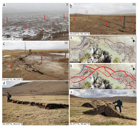 Characteristics of Co-Seismic Surface Rupture of the 2021 Maduo Mw 7.4 ...