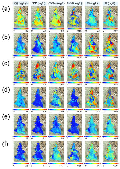 Deep Learning-Based Water Quality Retrieval in an Impounded Lake Using ...