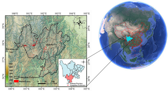 Remote Sensing | Free Full-Text | Wildfire Risk Assessment in Liangshan Prefecture, China Based ...