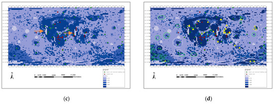 Selection of Whole-Moon Landing Zones Based on Weights of Evidence and ...